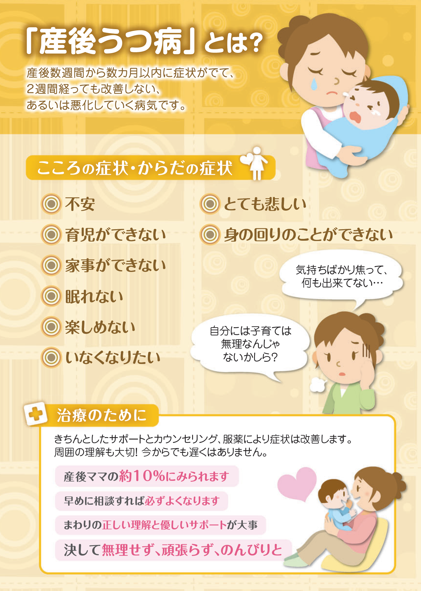 産後うつ・更年期うつについて 県民の皆様へ 茨城県産婦人科医会・茨城県産科婦人科学会